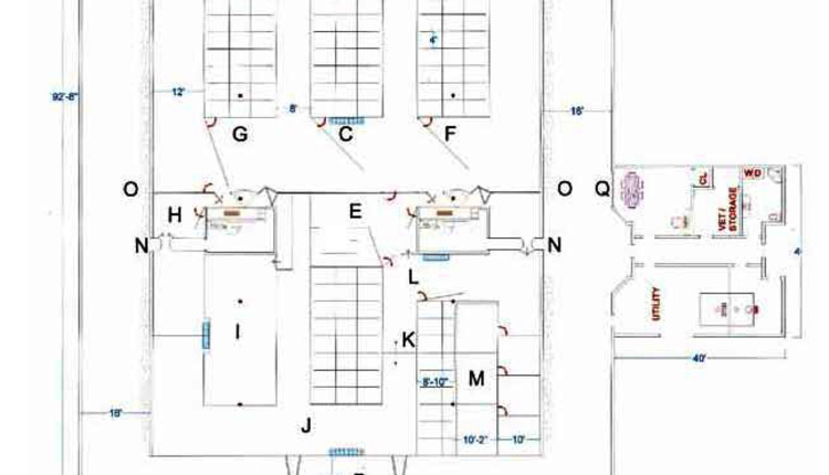 Hoard's Dairyman: Robotic Milking Facility Sample Layout
