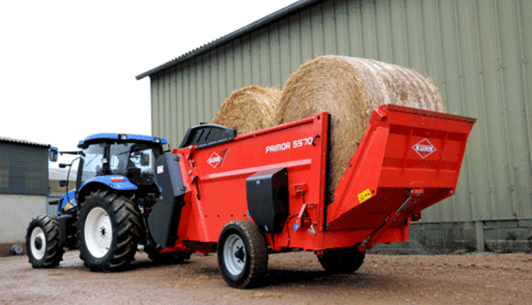 New Kuhn Bale Processor